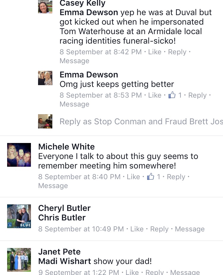 13h – STOP BRETT JOSEPH